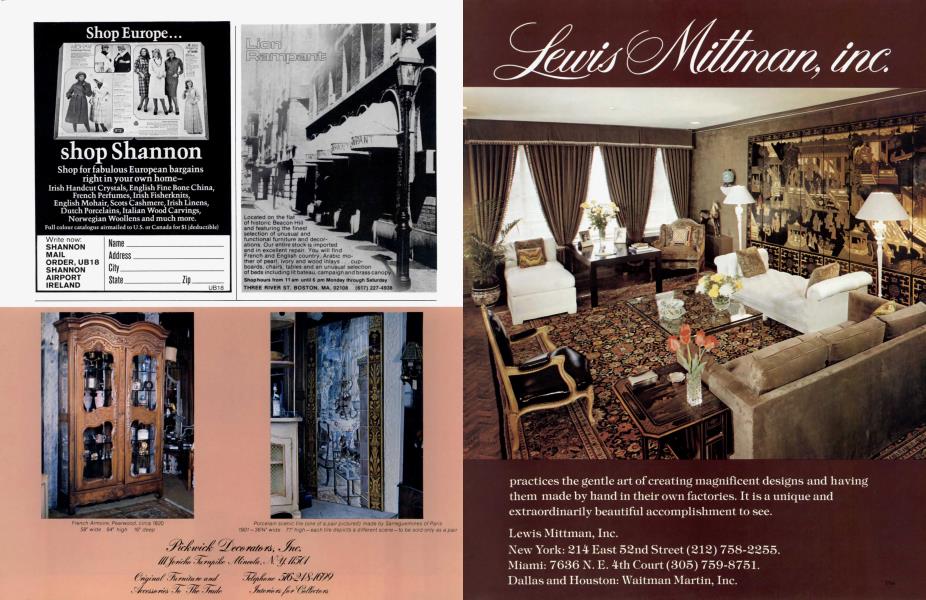 Lewis Mittman, Inc. | Architectural Digest | MARCH 1977