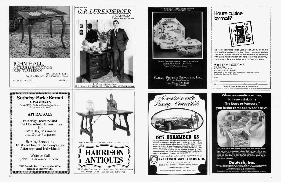 Deutsch, Inc. | Architectural Digest | APRIL 1977