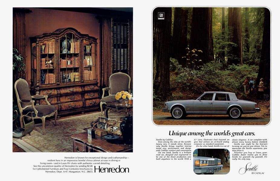Henredon | Architectural Digest | APRIL 1977