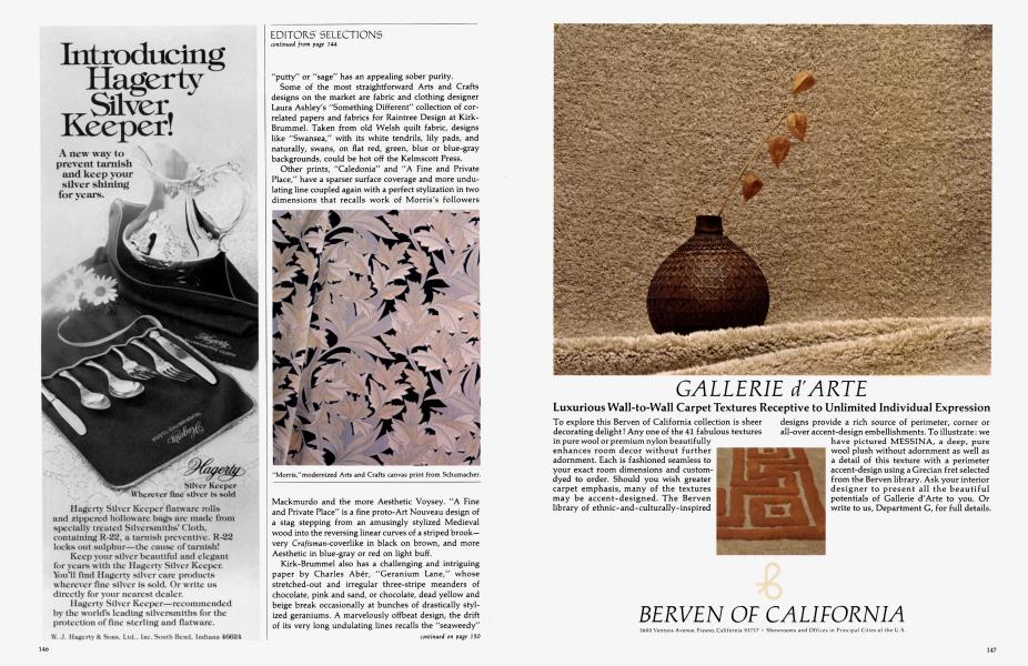 Hagerty | Architectural Digest | APRIL 1977