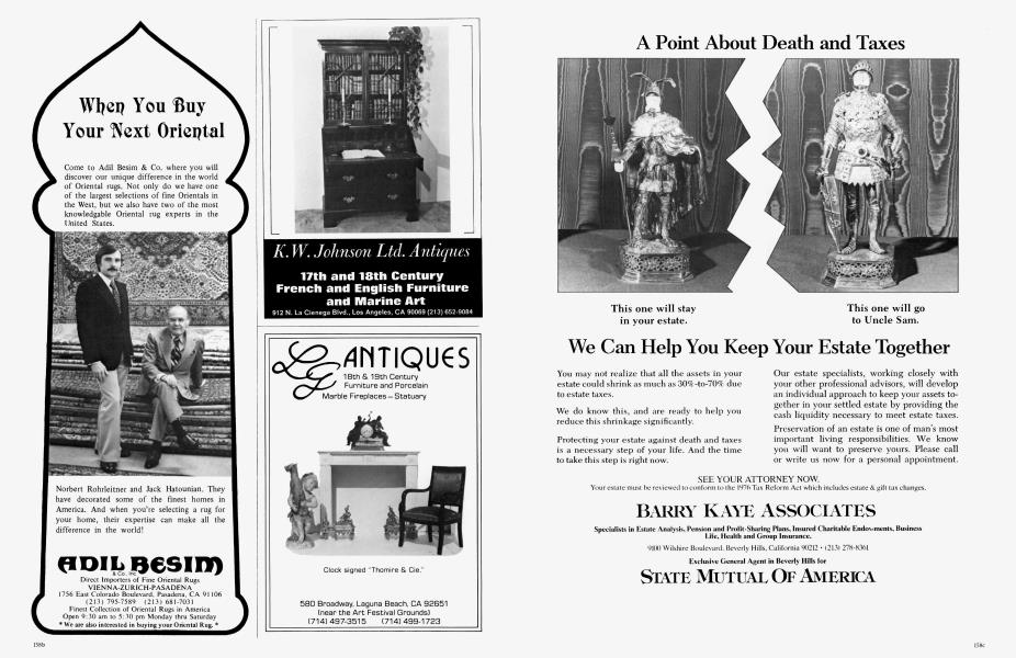 BARRY KAYE ASSOCIATES | Architectural Digest | APRIL 1977