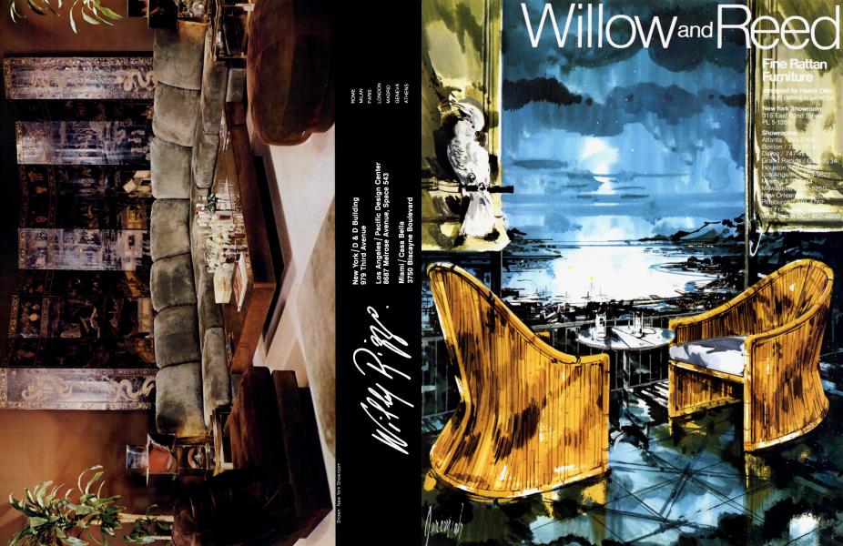 Willy Rizzo | Architectural Digest | MAY/JUNE 1977