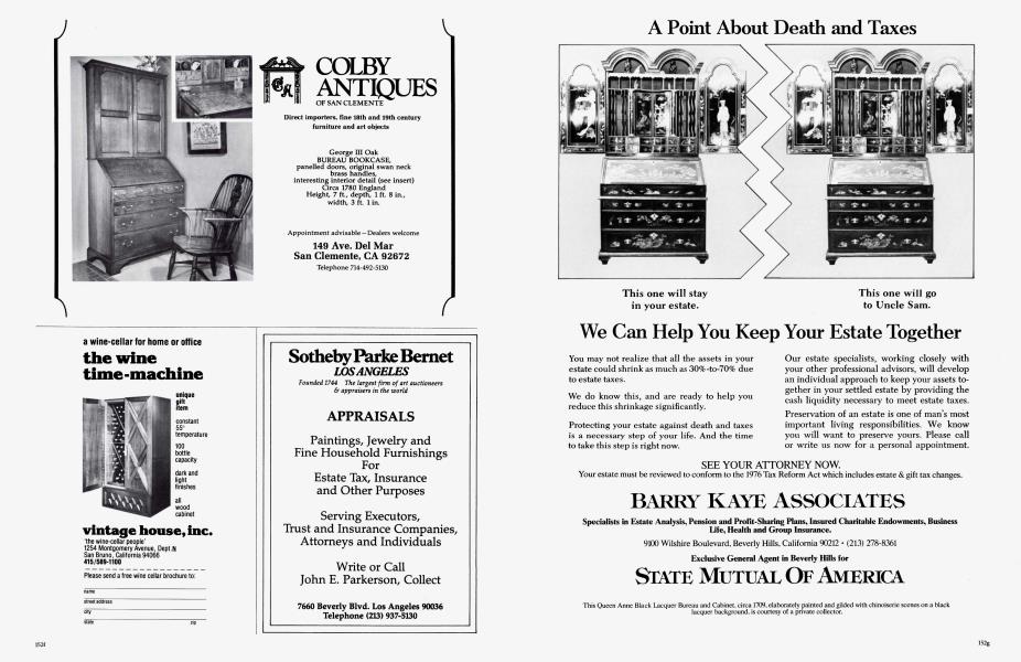 BARRY KAYE ASSOCIATES | Architectural Digest | JULY/AUGUST 1977