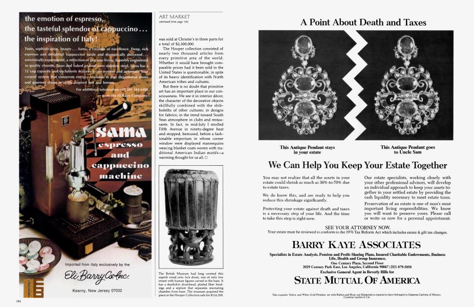 BARRY KAYE ASSOCIATES | Architectural Digest | NOVEMBER 1977