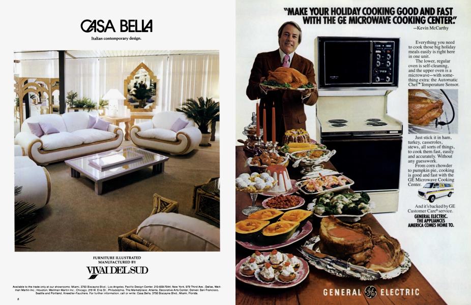 GENERAL ELECTRIC | Architectural Digest | NOVEMBER 1977