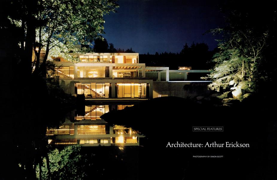 Architecture: Arthur Erickson | Architectural Digest | MARCH 1978