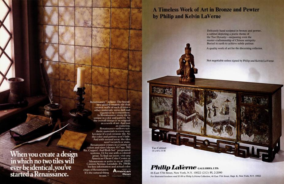 American Olean | Architectural Digest | MARCH 1978