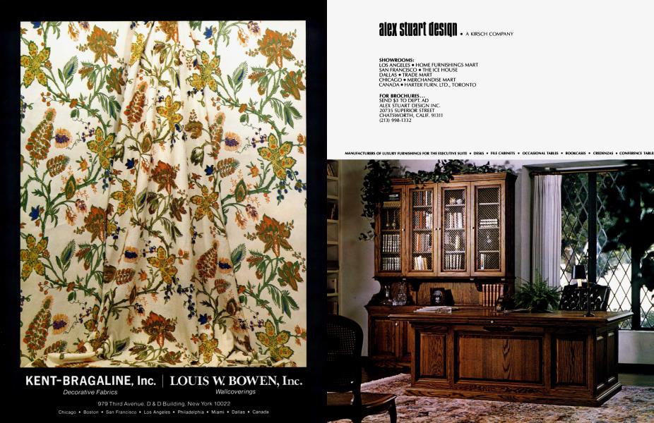 alex stuart design | Architectural Digest | MARCH 1978