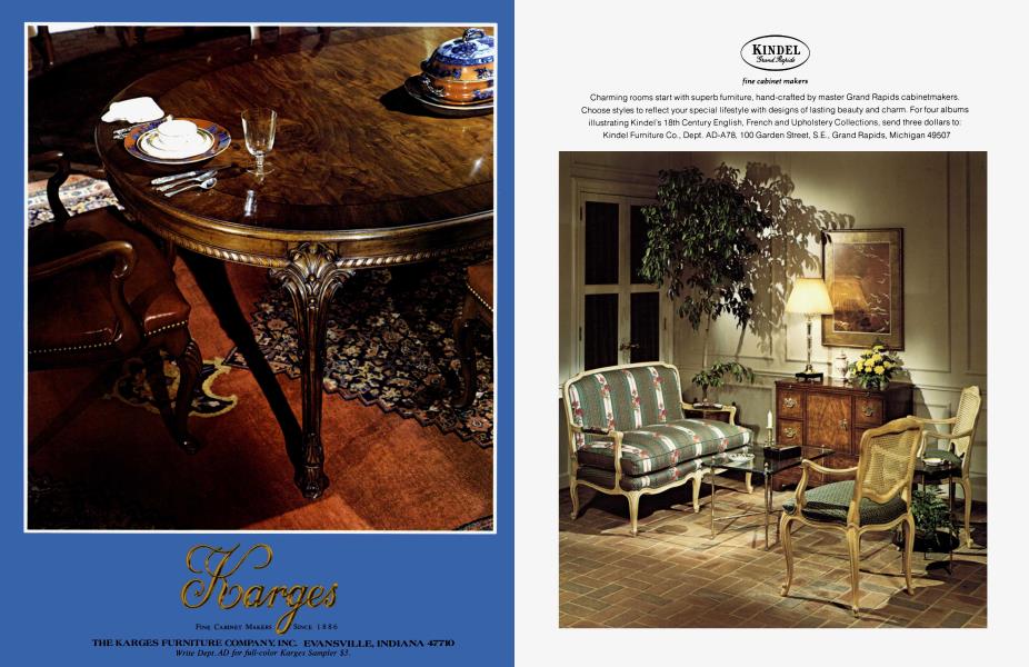 KINDEL | Architectural Digest | APRIL 1978