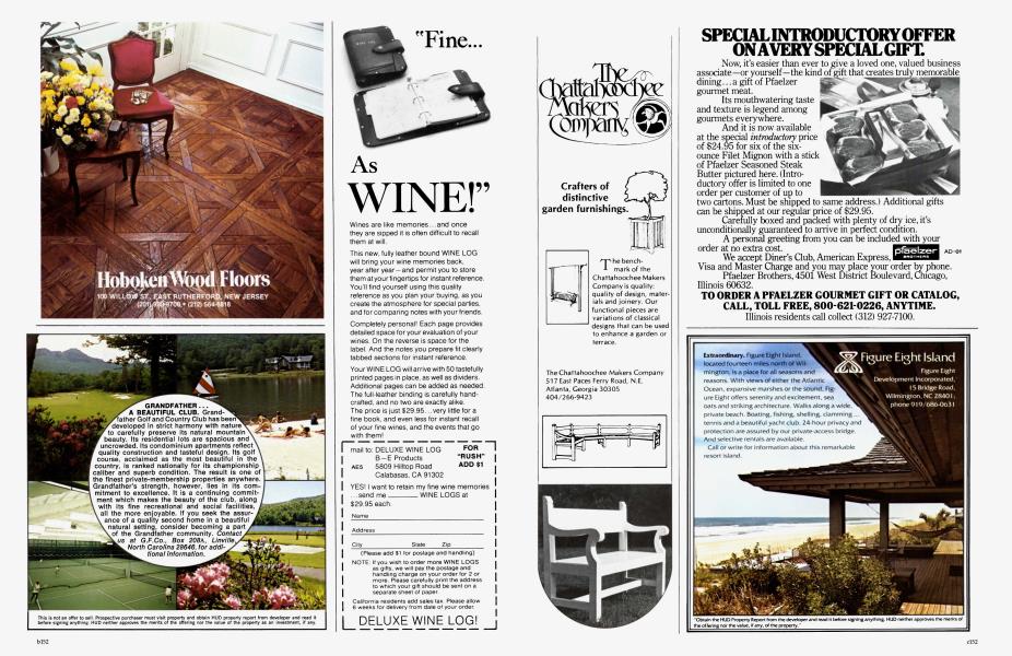 Figure Eight Island | Architectural Digest | MAY 1978