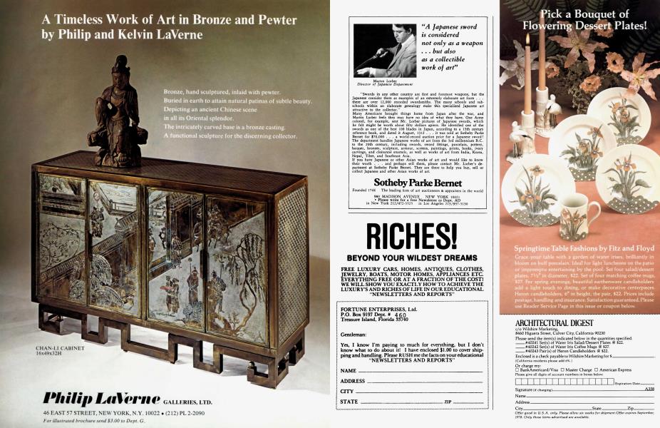 FORTUNE ENTERPRISES, Ltd. | Architectural Digest | MAY 1978