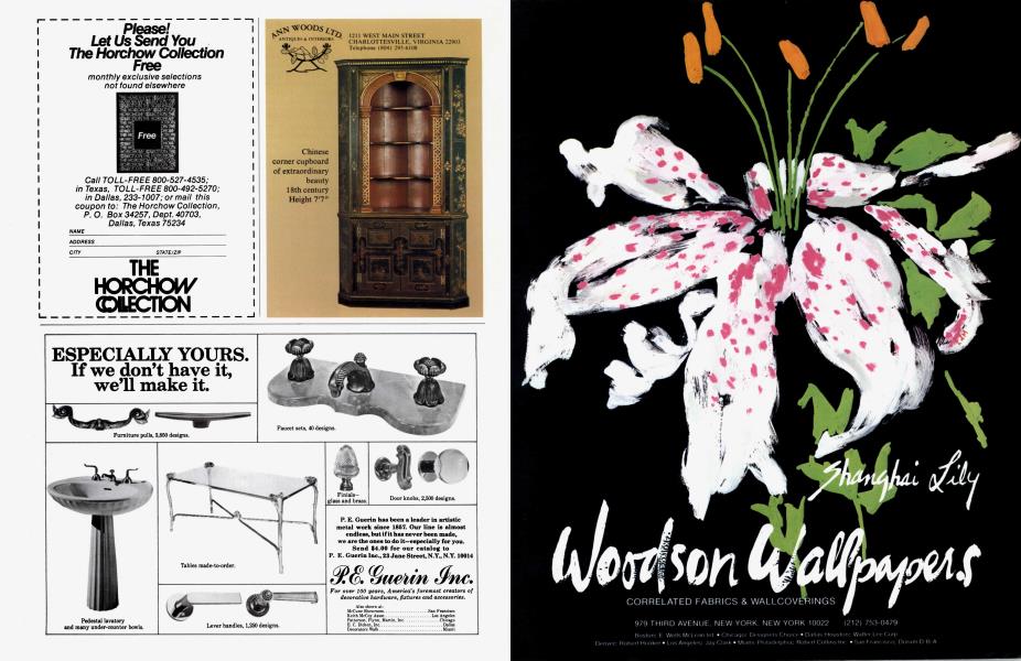 THE HORCHOW COLLECTION | Architectural Digest | JUNE 1978