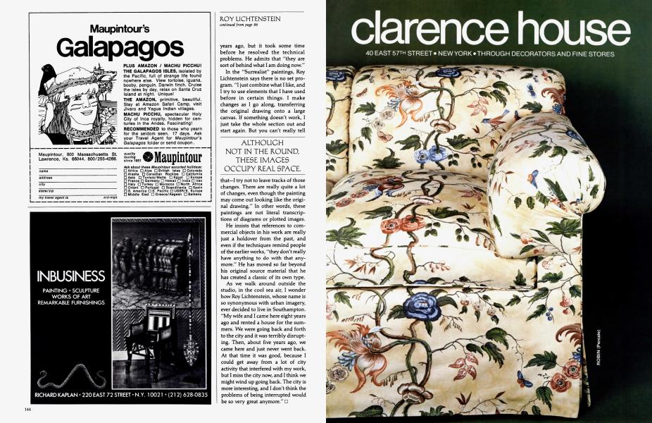 clarence house | Architectural Digest | JULY/AUGUST 1978