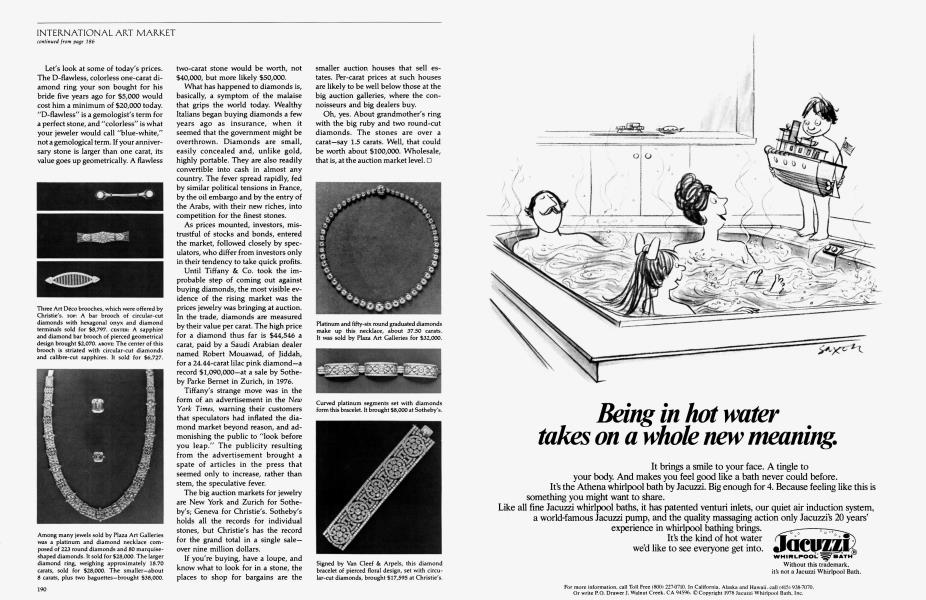 Jacuzzi® WHIRLPOOL BATH | Architectural Digest | SEPTEMBER 1978