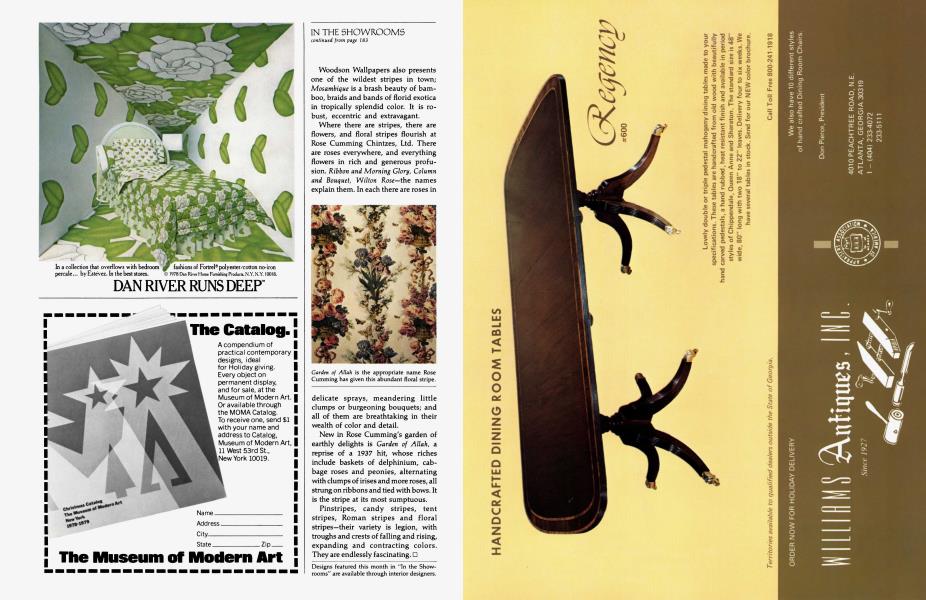 DAN RIVER RUNS DEEP™ | Architectural Digest | OCTOBER 1978