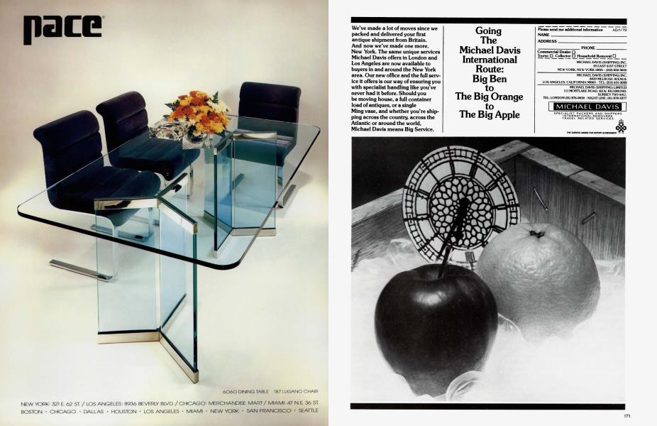MICHAEL DAVIS | Architectural Digest | JANUARY/FEBRUARY 1979