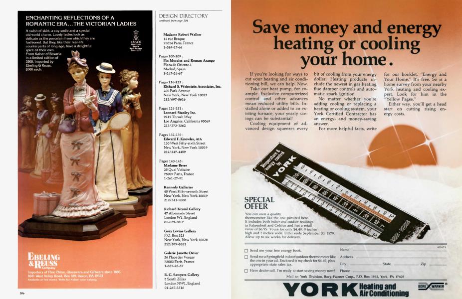 EBELING & REUSS Company | Architectural Digest | APRIL 1979