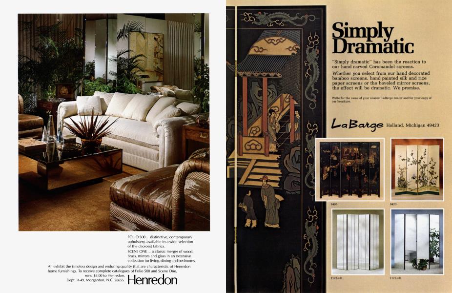 La Barge | Architectural Digest | APRIL 1979