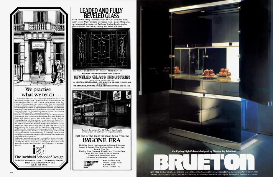 BYGONE ERA | Architectural Digest | MAY 1979