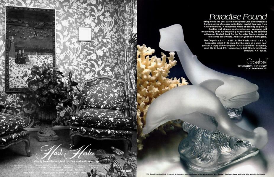 Goebel® | Architectural Digest | MAY 1979