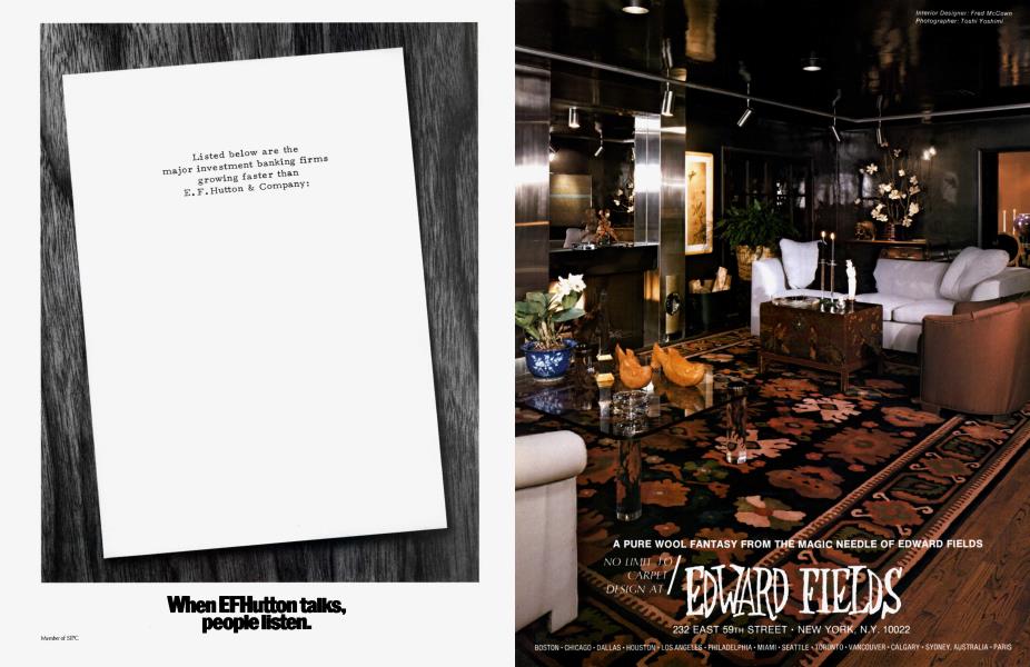 Edward Fields | Architectural Digest | JUNE 1979