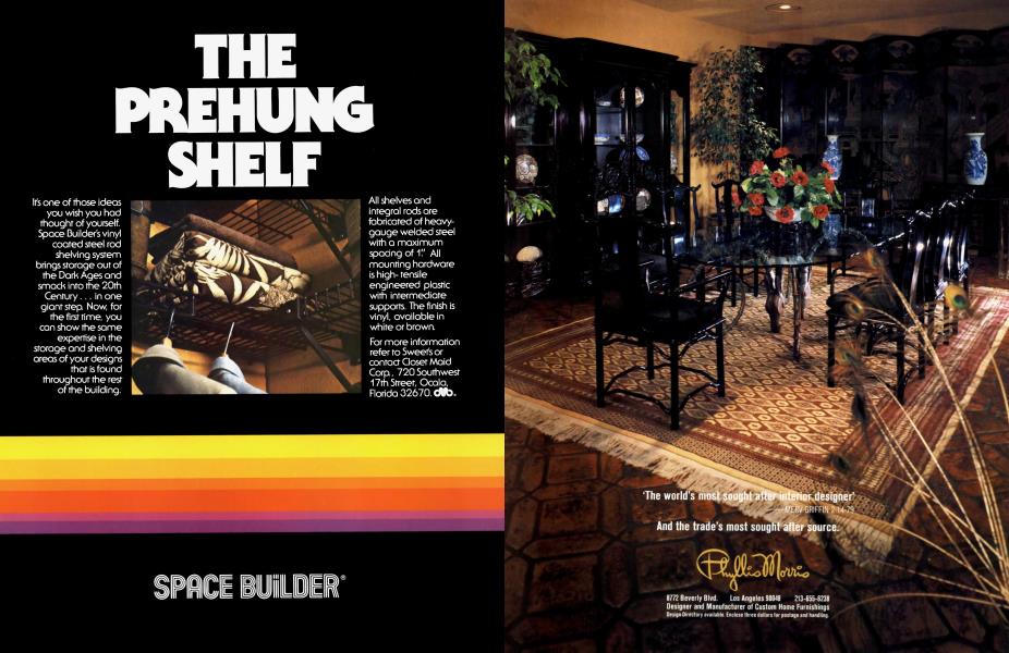 SPACE Builder® | Architectural Digest | JUNE 1979
