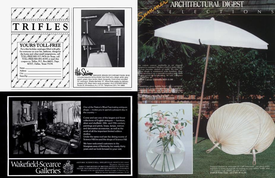 Wakefield-Scearce Galleries | Architectural Digest | JULY 1979