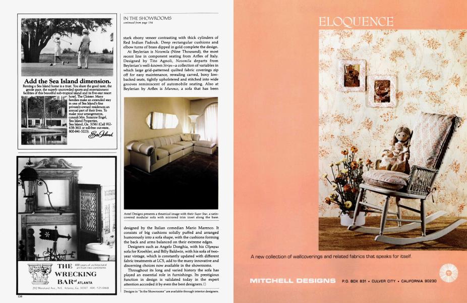 Mitchell Designs | Architectural Digest | JULY 1979