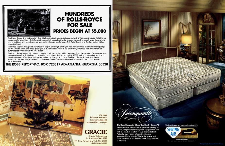 Spring Air ® | Architectural Digest | JULY 1979