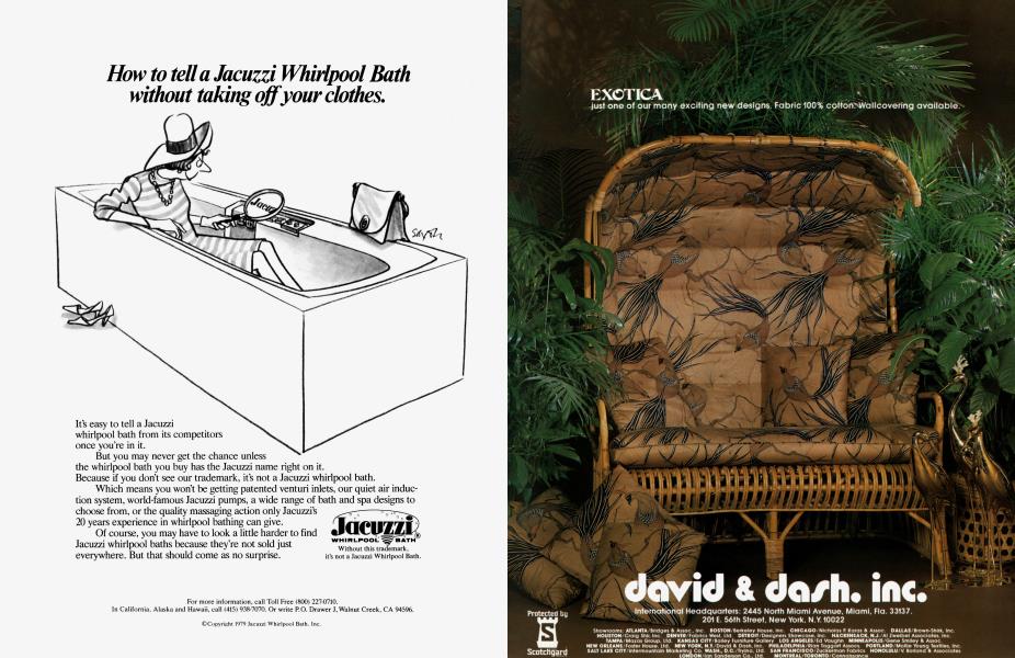 David & Dash. Inc. | Architectural Digest | SEPTEMBER 1979