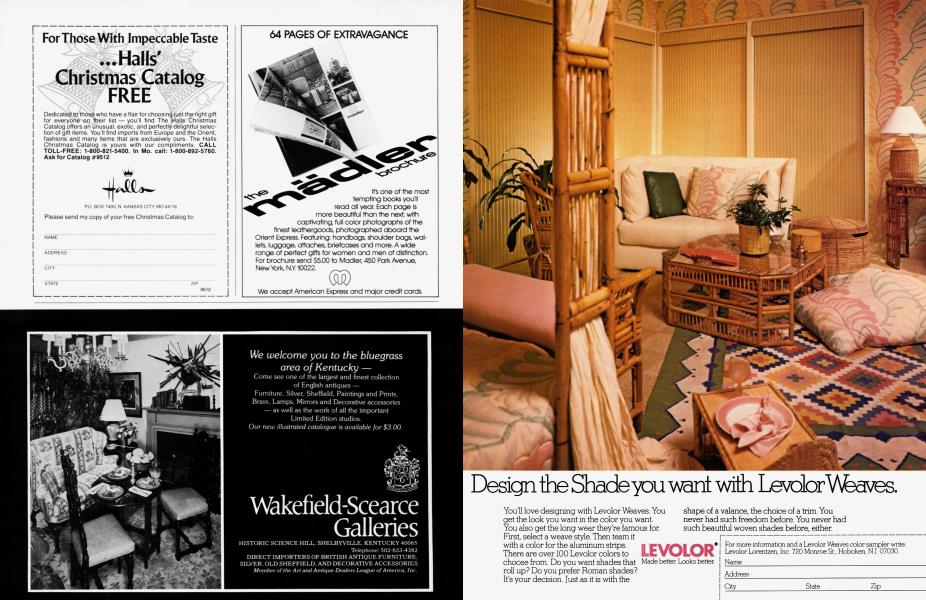 Halls | Architectural Digest | OCTOBER 1979