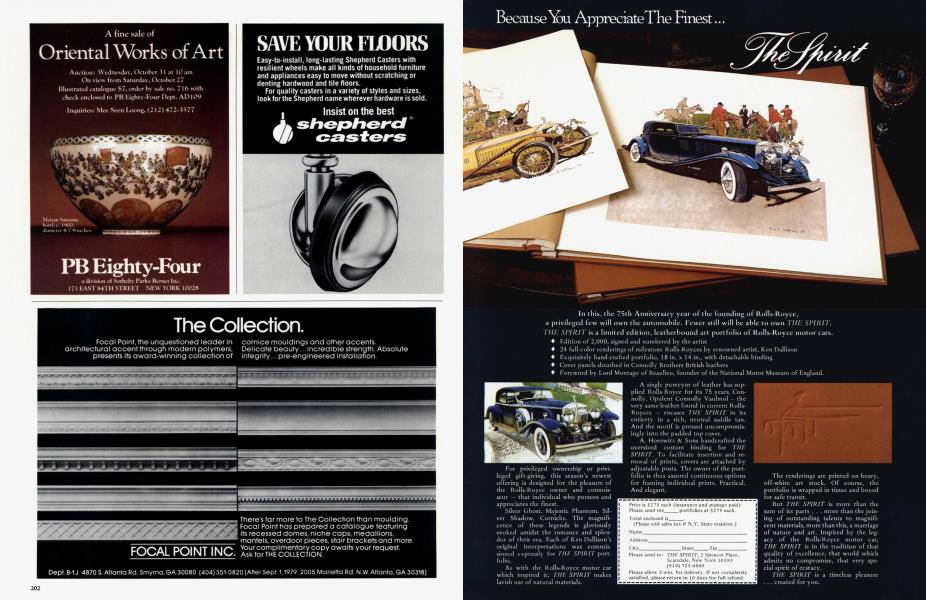 FOCAL POINT INC. | Architectural Digest | OCTOBER 1979