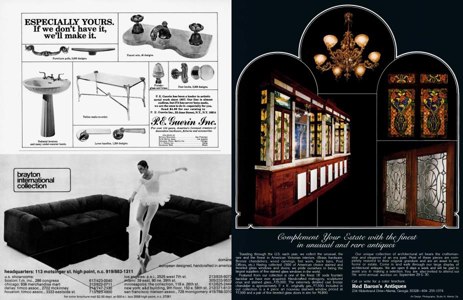 brayton international collection | Architectural Digest | OCTOBER 1979