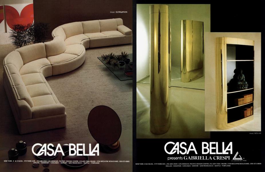 CASA BELLA | Architectural Digest | OCTOBER 1979