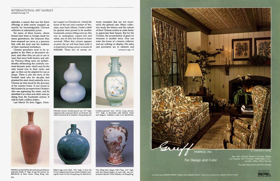 Greeff FABRICS, INC.® | Architectural Digest | OCTOBER 1979