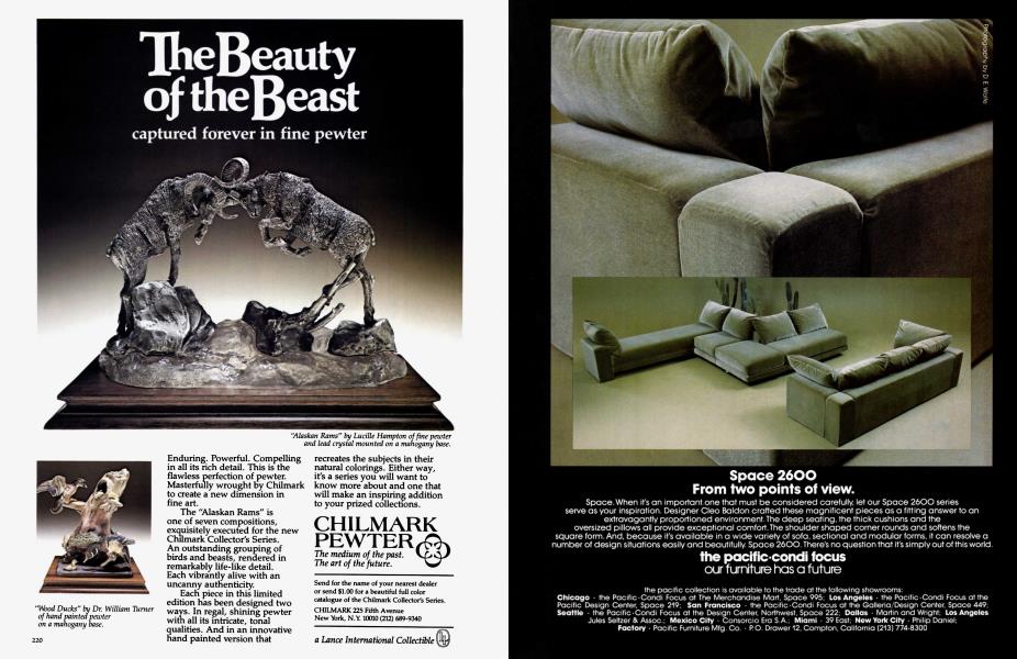 the pacific. condi focus | Architectural Digest | NOVEMBER 1979