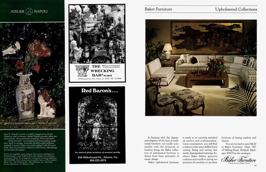 Baker Furniture | Architectural Digest | NOVEMBER 1979