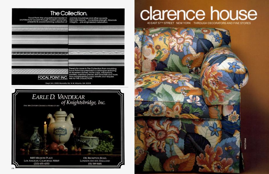 clarence house | Architectural Digest | DECEMBER 1979
