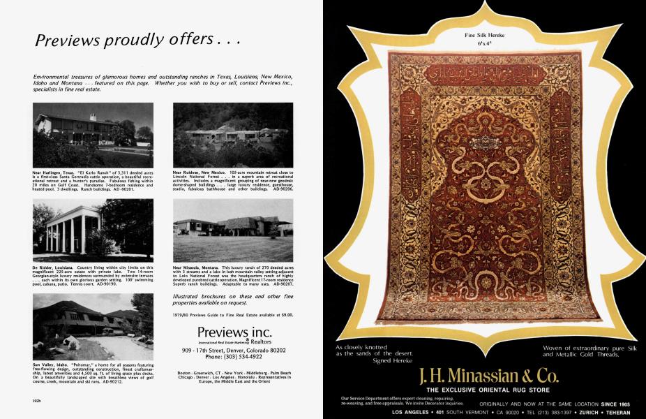 J. H. Minassian & Co. | Architectural Digest | DECEMBER 1979