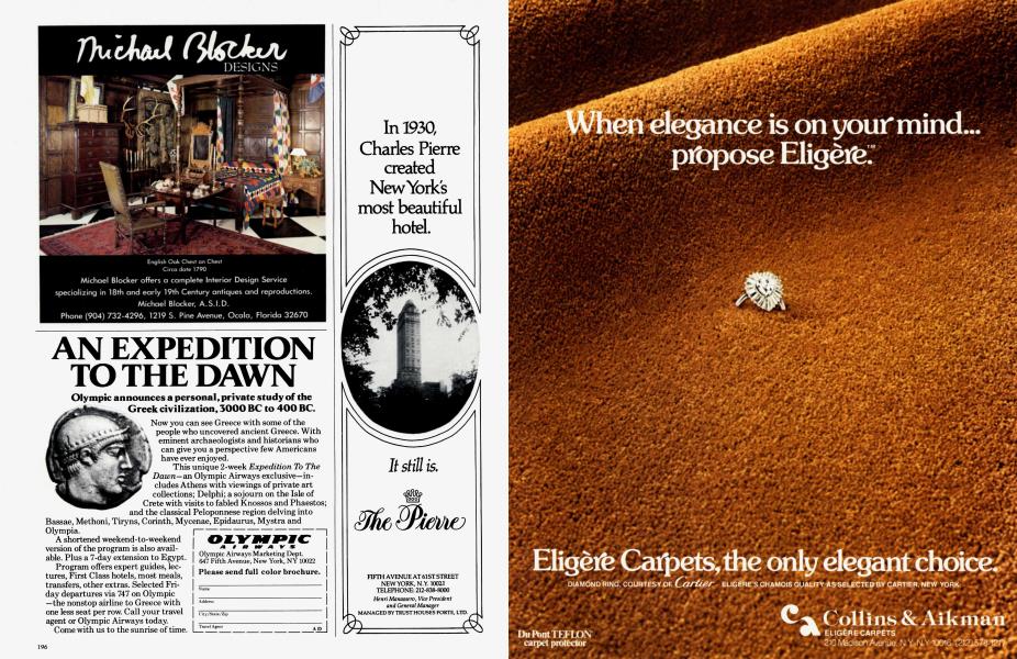 Michael Blocker Designs | Architectural Digest | DECEMBER 1979