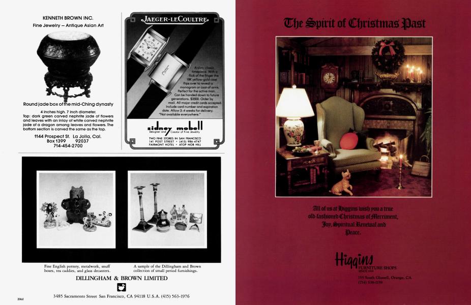 KENNETH BROWN INC. | Architectural Digest | DECEMBER 1979