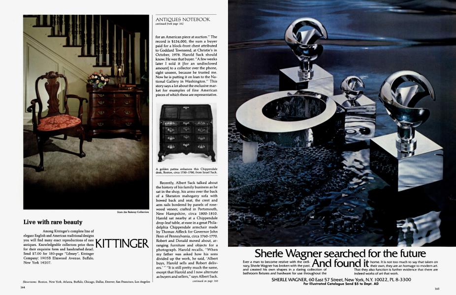 KITTINGER | Architectural Digest | DECEMBER 1979