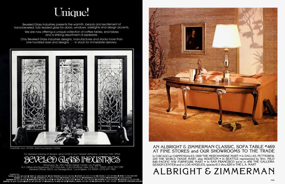 ALBRIGHT & ZIMMERMAN | Architectural Digest | DECEMBER 1979