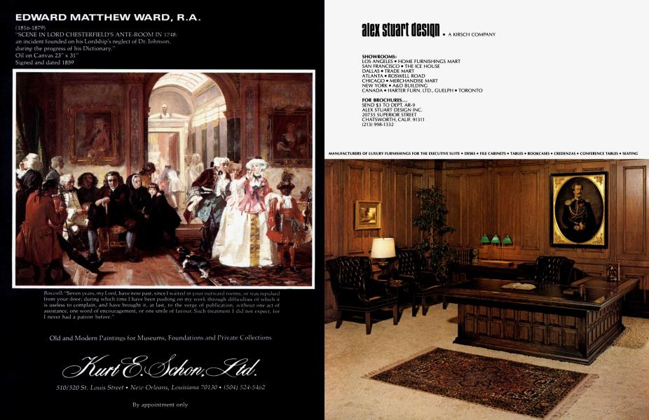 alex stuart design | Architectural Digest | JANUARY/FEBRUARY 1980