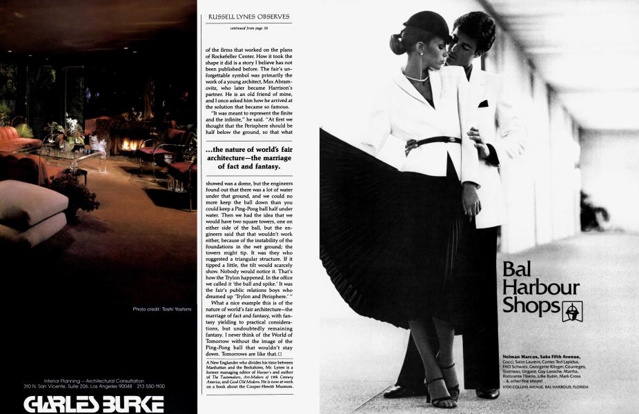 CHARLES BURKE | Architectural Digest | JANUARY/FEBRUARY 1980