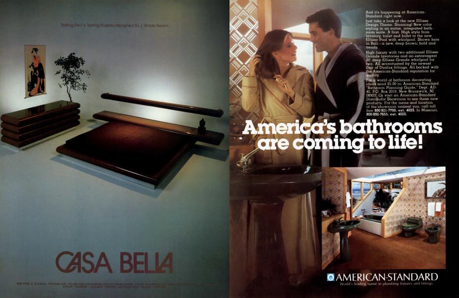 AMERICAN—STANDARD | Architectural Digest | APRIL 1980