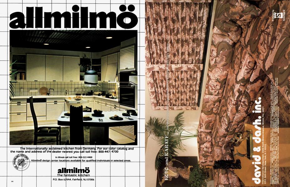 david & dash. inc. | Architectural Digest | APRIL 1980