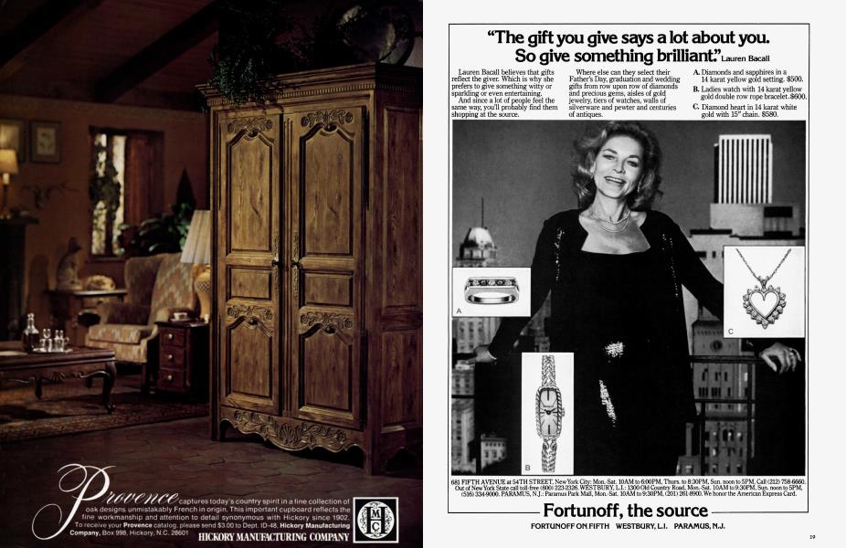 Fortunoff, the source | Architectural Digest | JUNE 1980