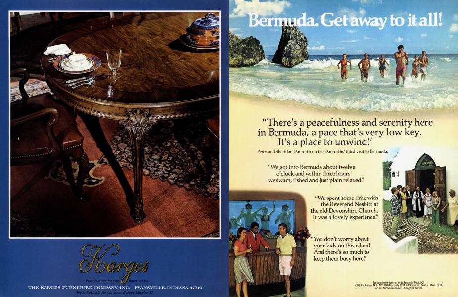 Bermuda. Get away to it all! | Architectural Digest | JUNE 1980