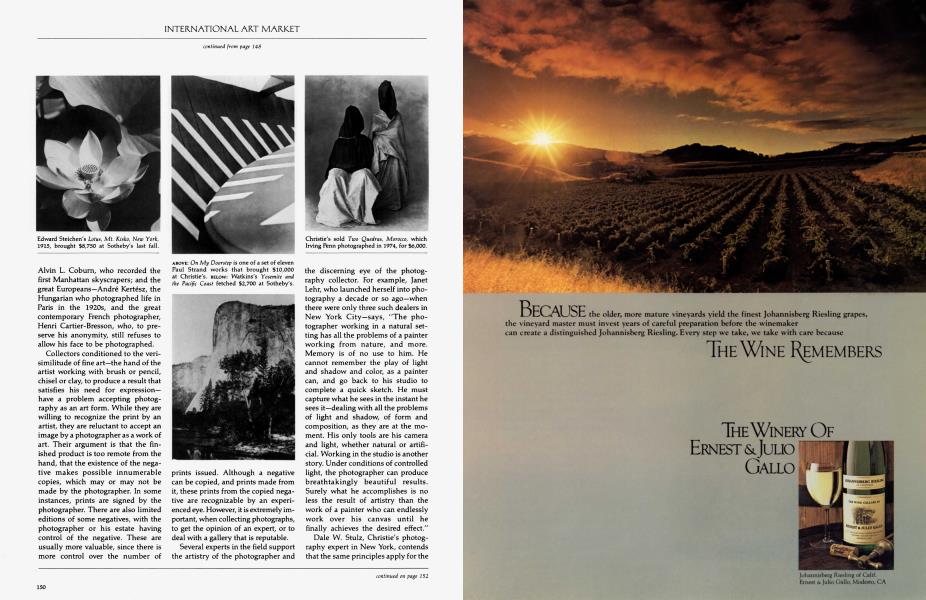 The Winery Of Ernest & Julio Gallo | Architectural Digest | JUNE 1980